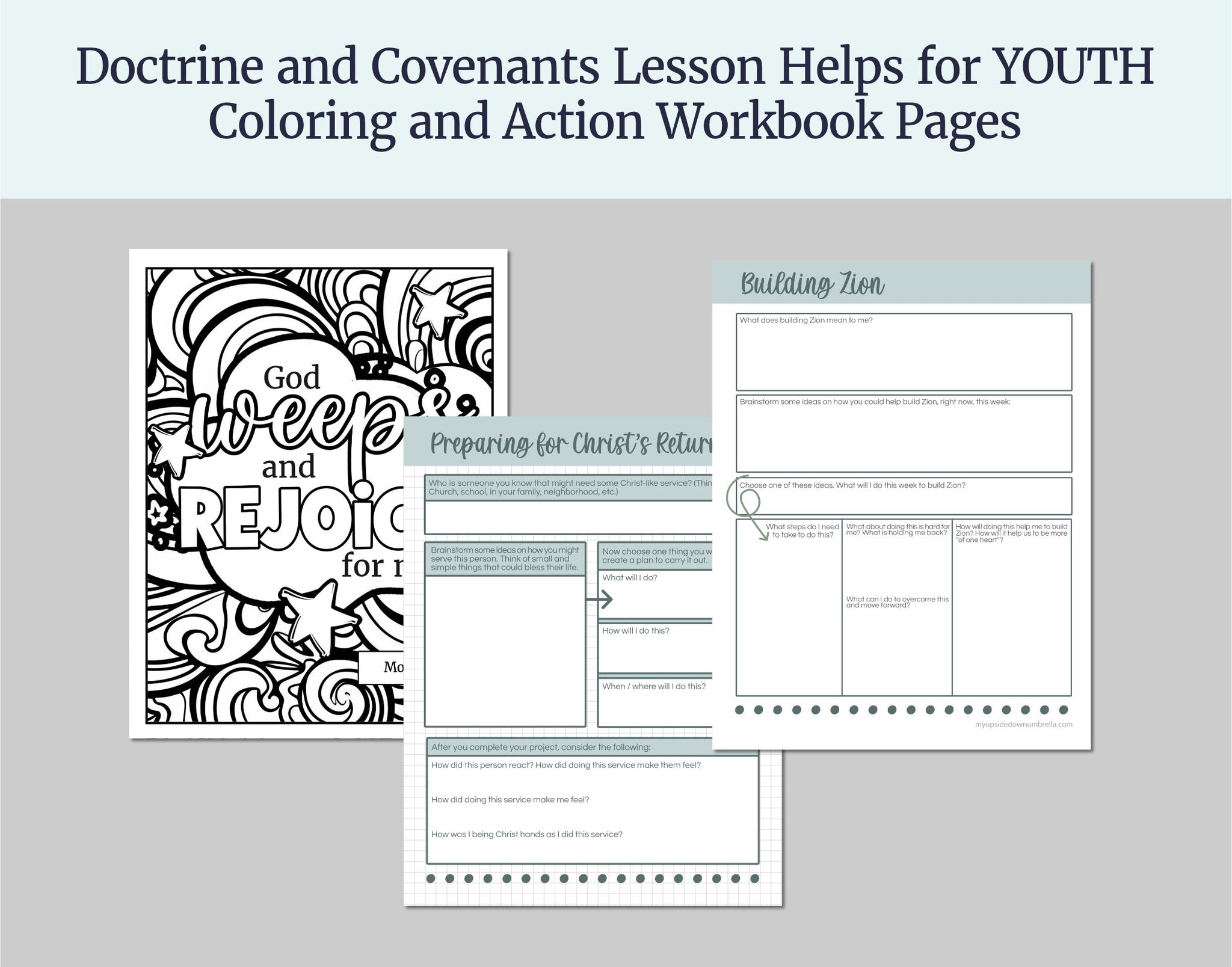 February 2-8 | LDS Youth Lesson Plan | Young Women, Young Men | "The L ...