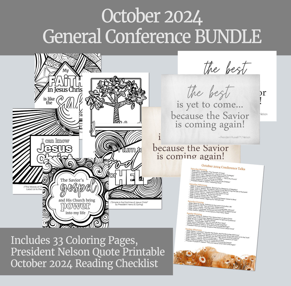 October 2024 Conference BUNDLE – My Upside Down Umbrella