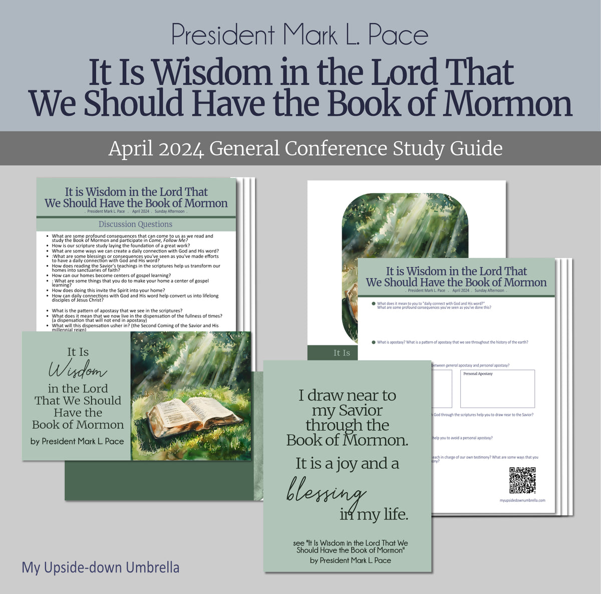 It Is Wisdom in the Lord ... Book of Mormon - President Mark L. Pace ...