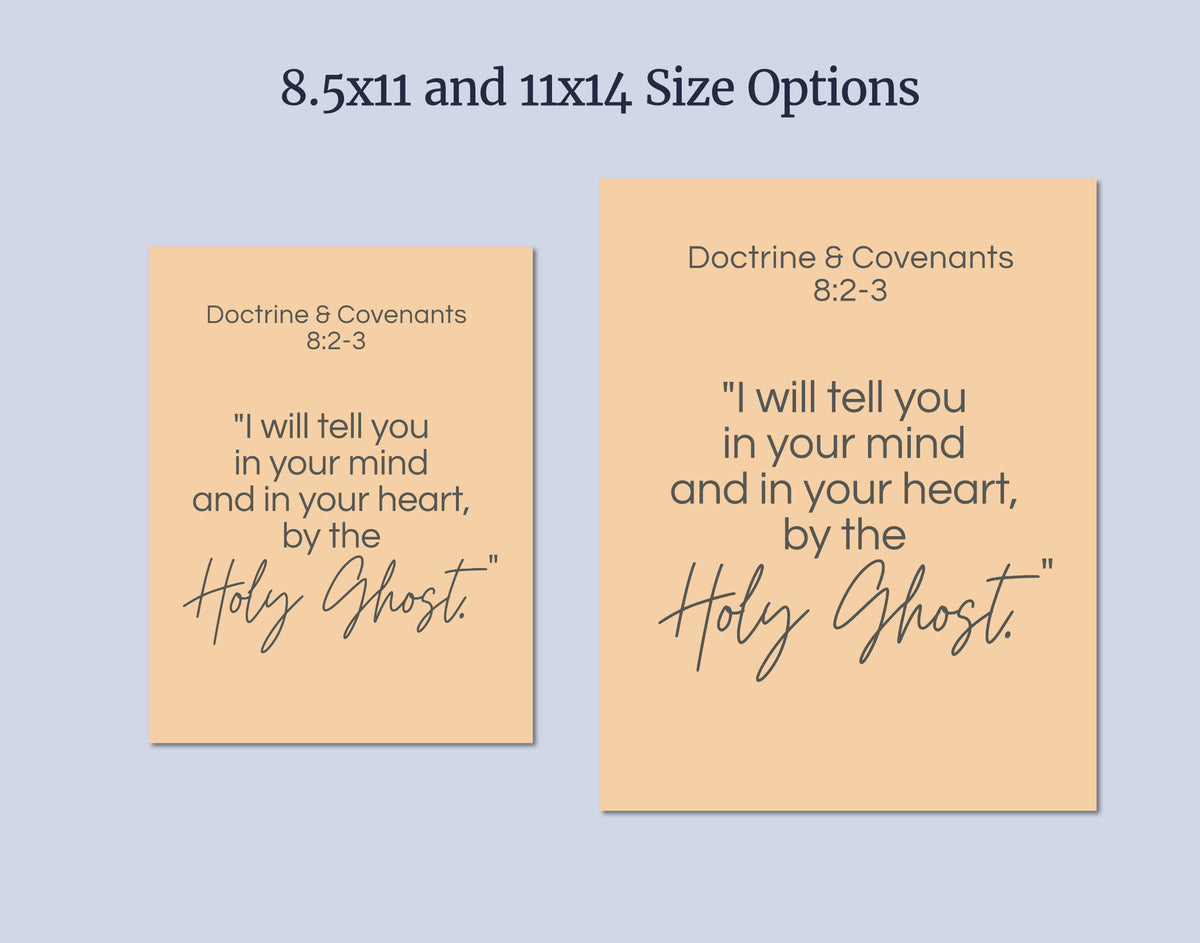 Doctrinal Mastery Scripture POSTERS - Doctrine and Covenants 2025 – My ...