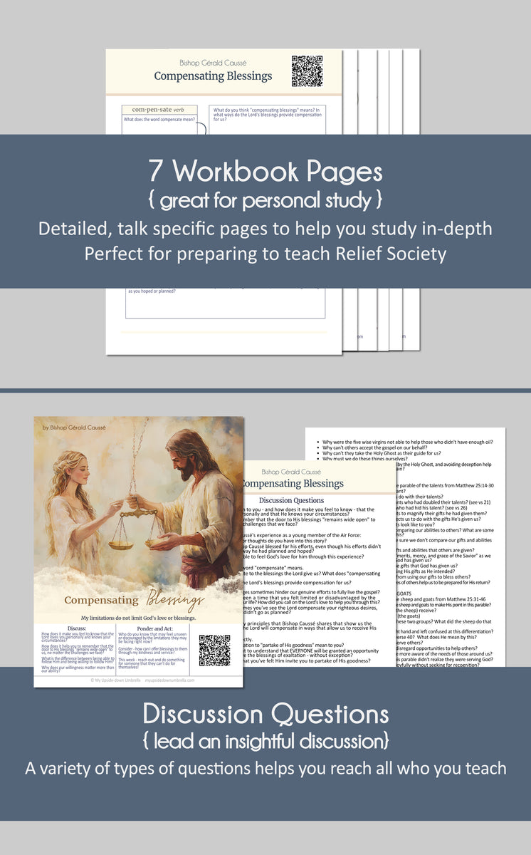 Bishop Gérald Caussé - Compensating Blessings - April 2025 – My Upside ...