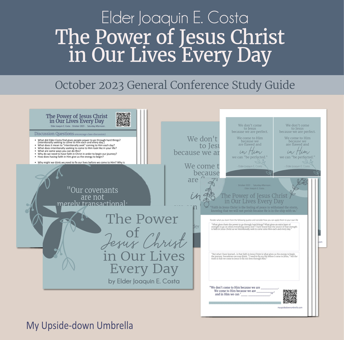 The Power of Jesus Christ in Our Lives Every Day - Elder Joaquin E. Co ...