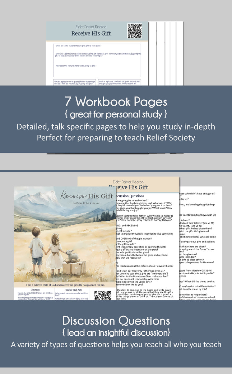 Elder Patrick Kearon - Receive His Gift - April 2025 – My Upside Down ...